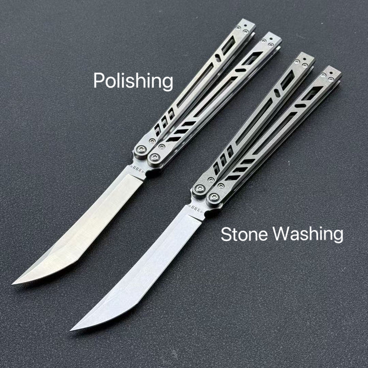 Baliplus Titanium Barebones Balisong Clone