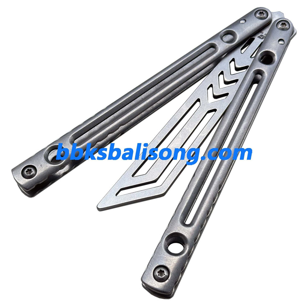 ARMED SHARK Danger Wanderer Balisong Trainer Bushings System Stainless ...