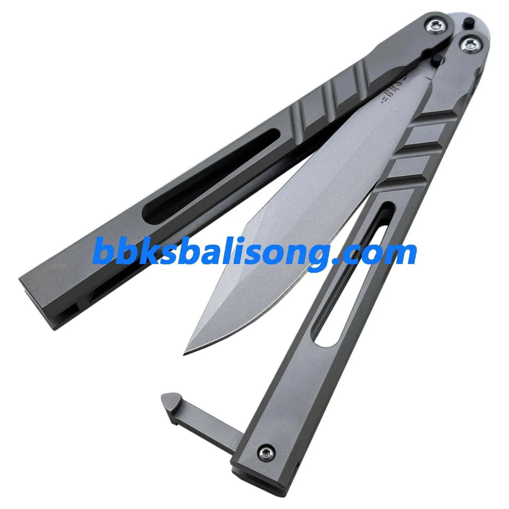 Baliplus BRS CHAB Channel Alpha Beast Latchless or Latch Balisong ...