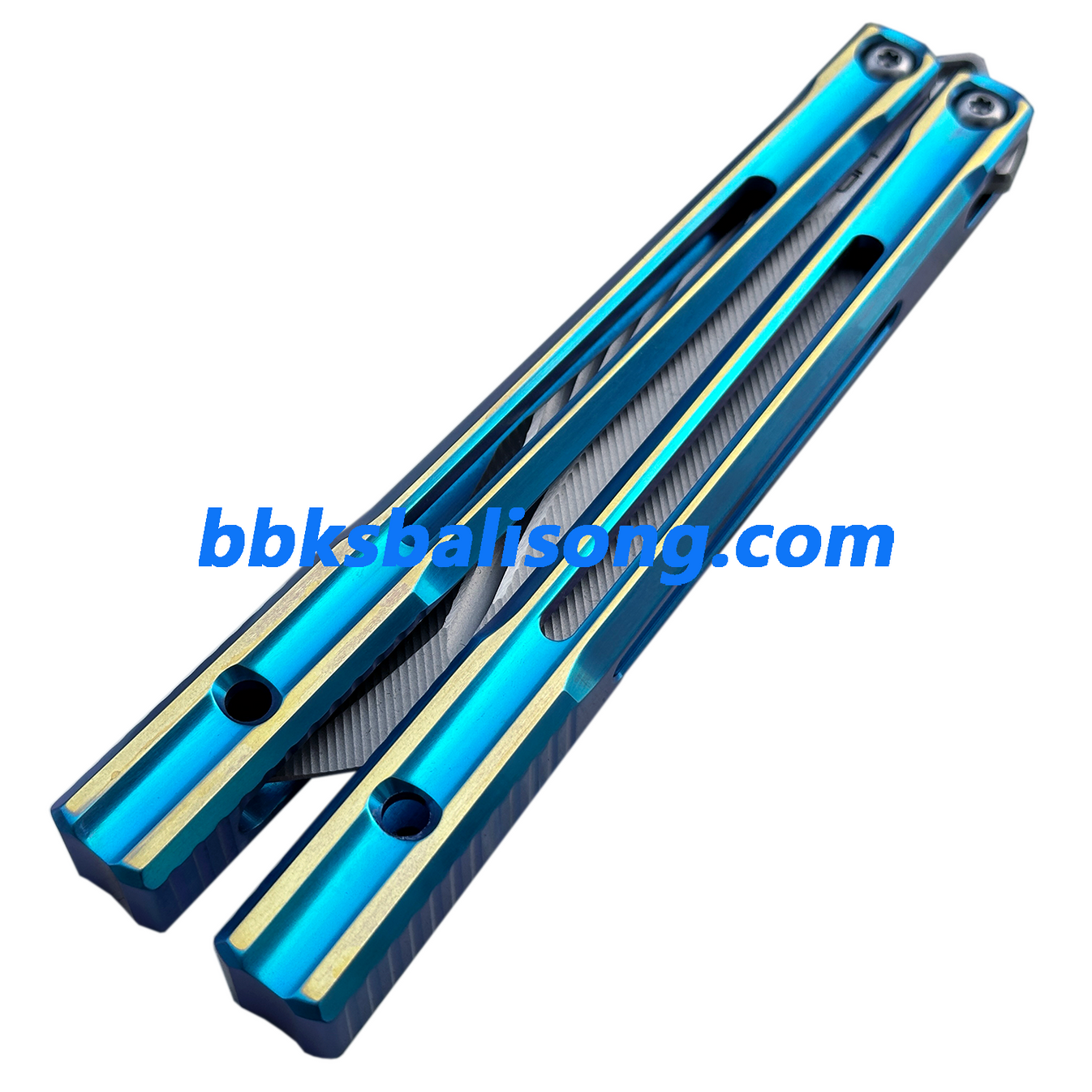Baliplus Orca V2 Balisong Clone Titanium Handle Bushings System ...