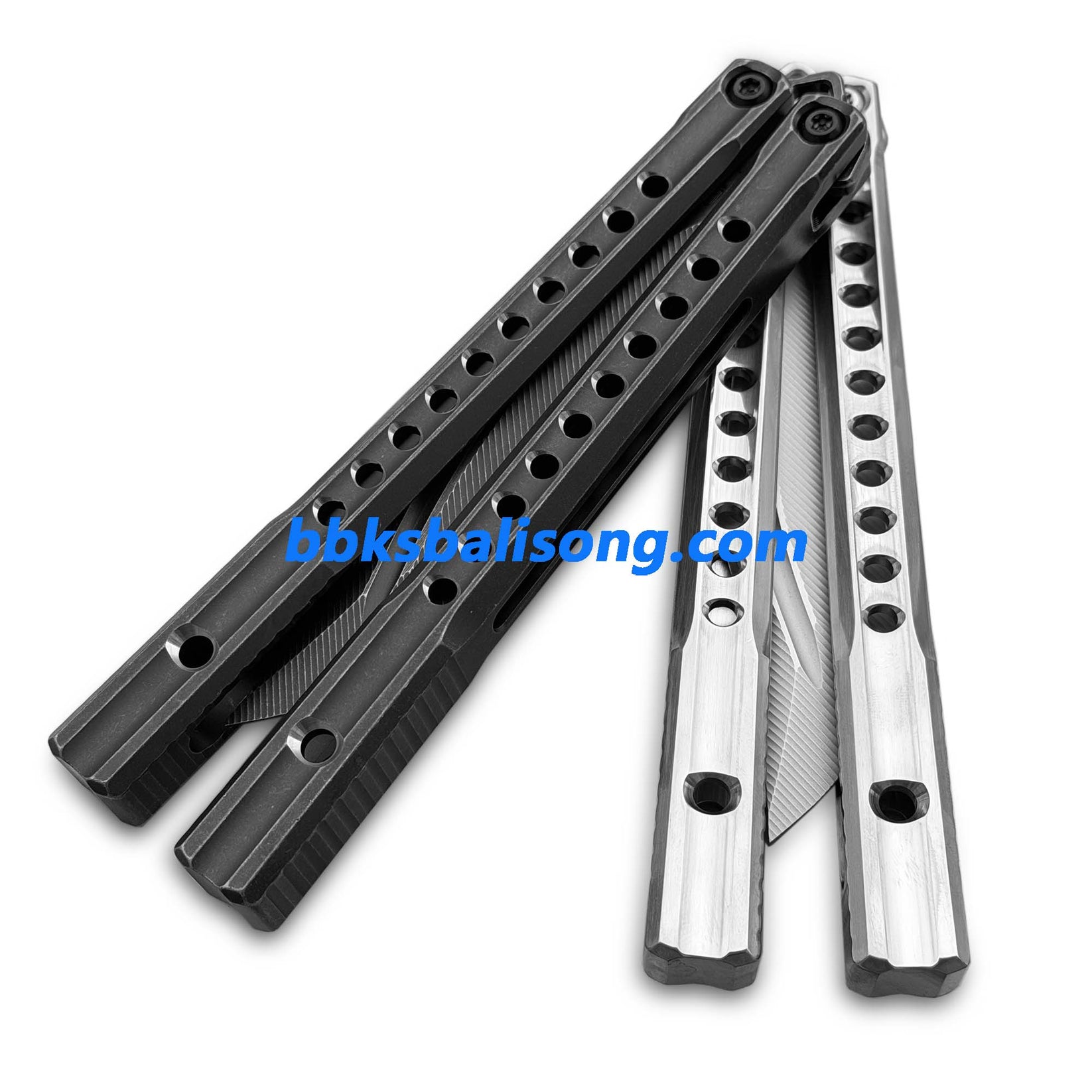 Baliplus Orca V2 Balisong Clone Titanium Handle Bushings System ...