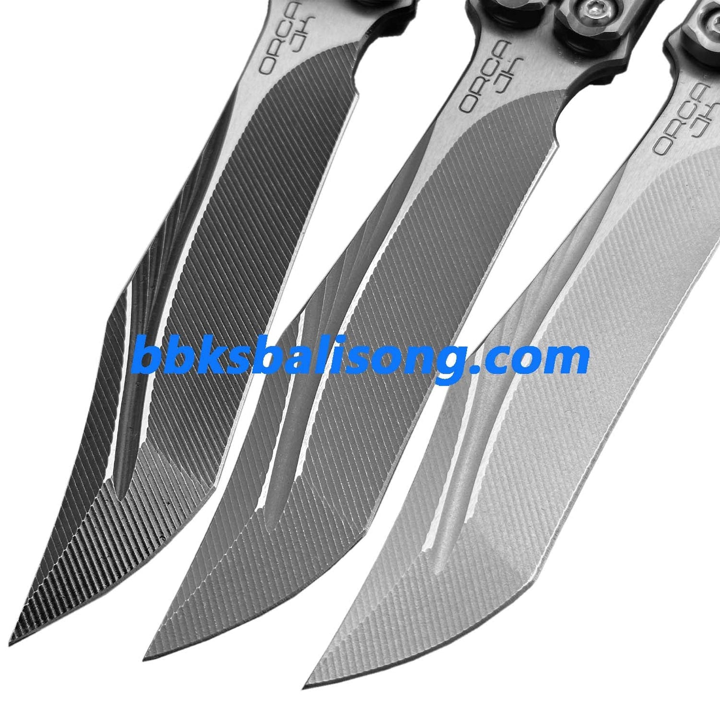 Baliplus Orca V2 Balisong Clone Titanium Handle Bushings System ...