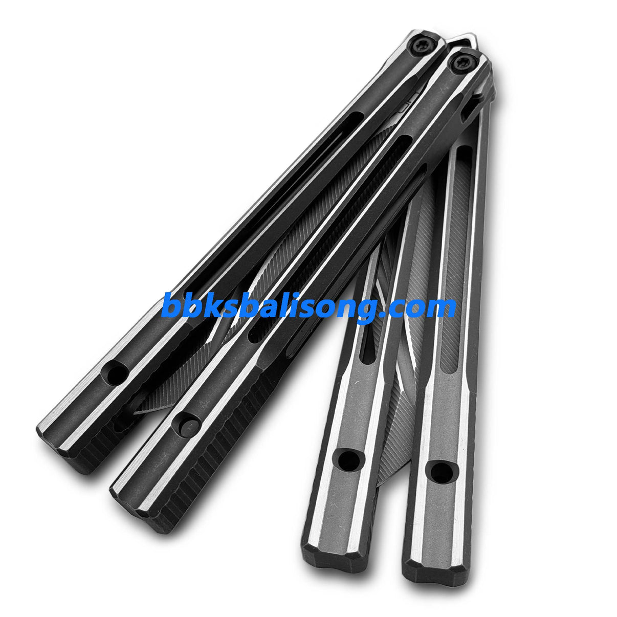 Baliplus Orca V2 Balisong Clone Titanium Handle Bushings System ...