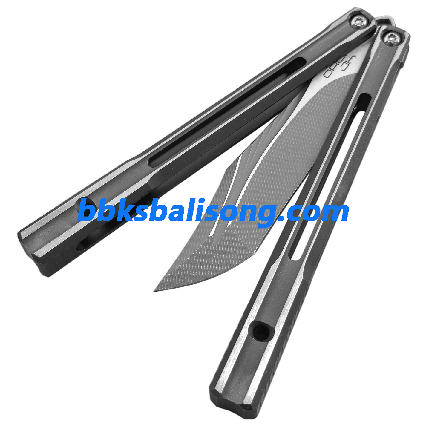 Baliplus Orca V2 Balisong Clone Titanium Handle Bushings System ...