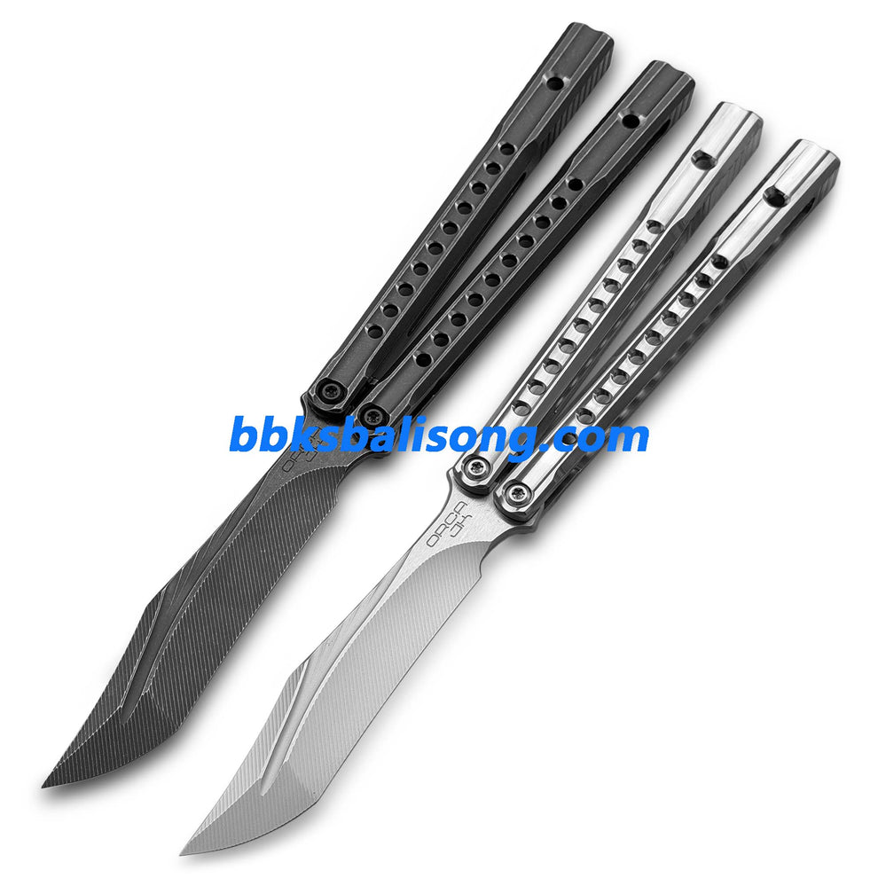 Baliplus Orca V2 Balisong Clone Titanium Handle Bushings System ...