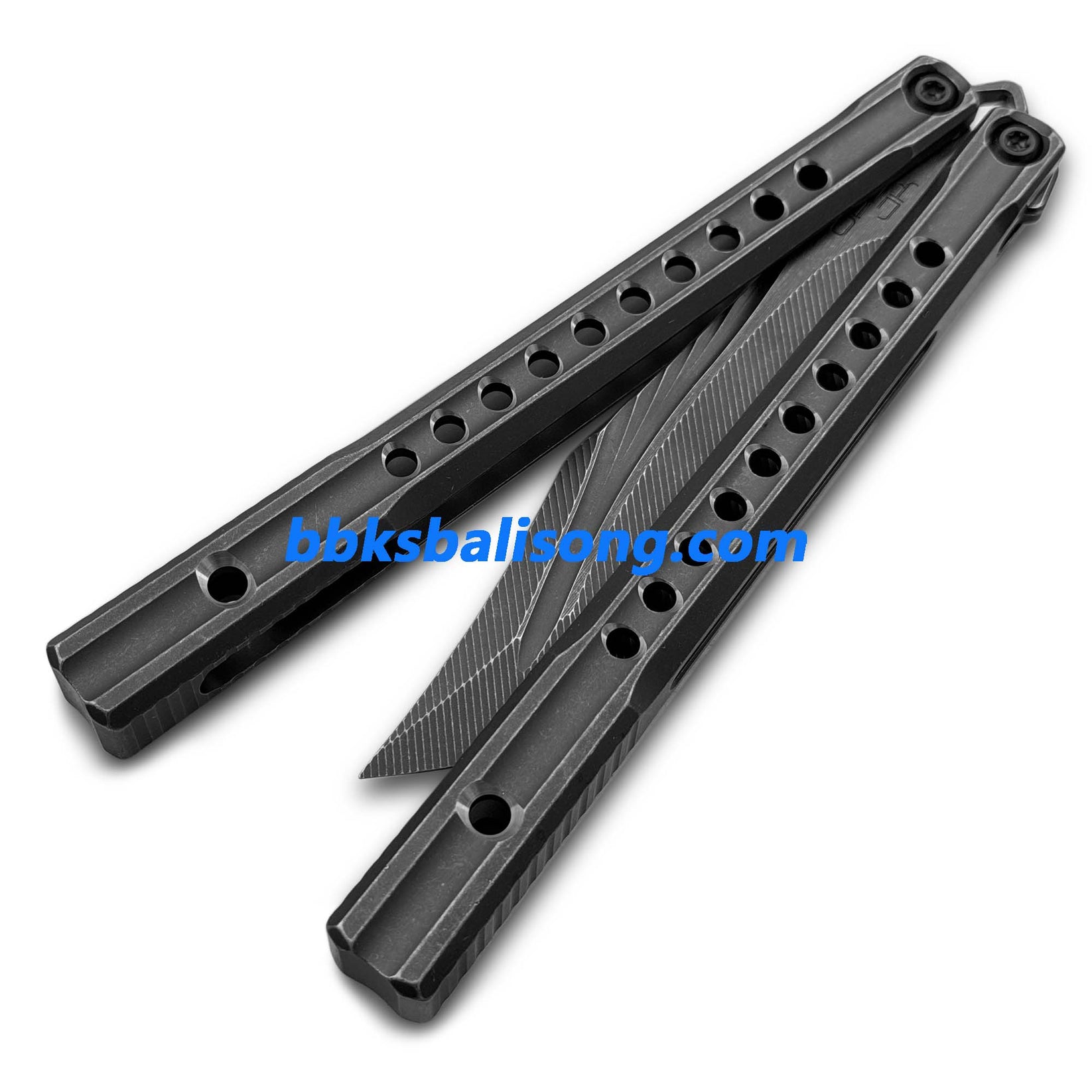 Baliplus Orca V2 Balisong Clone Titanium Handle Bushings System ...