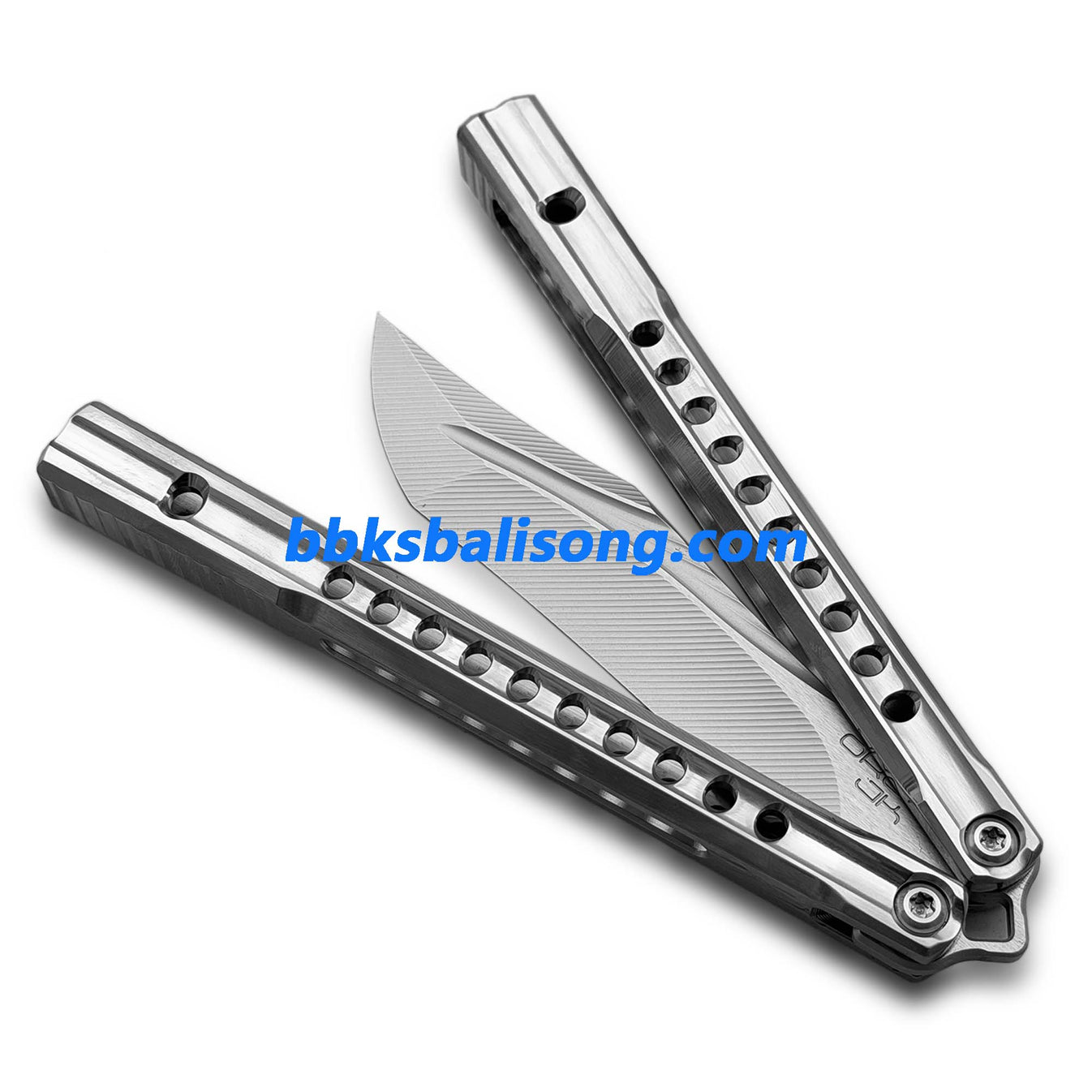 Baliplus Orca V2 Balisong Clone Titanium Handle Bushings System ...