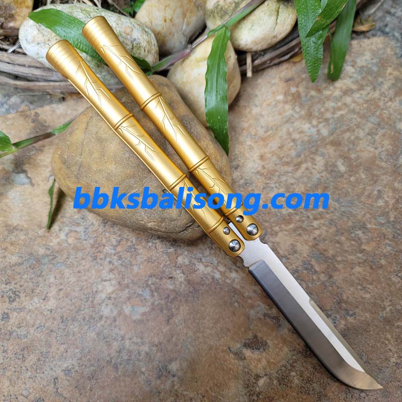 Theone Bamboo Balisong 6061 Aluminum – BBKSbalisong