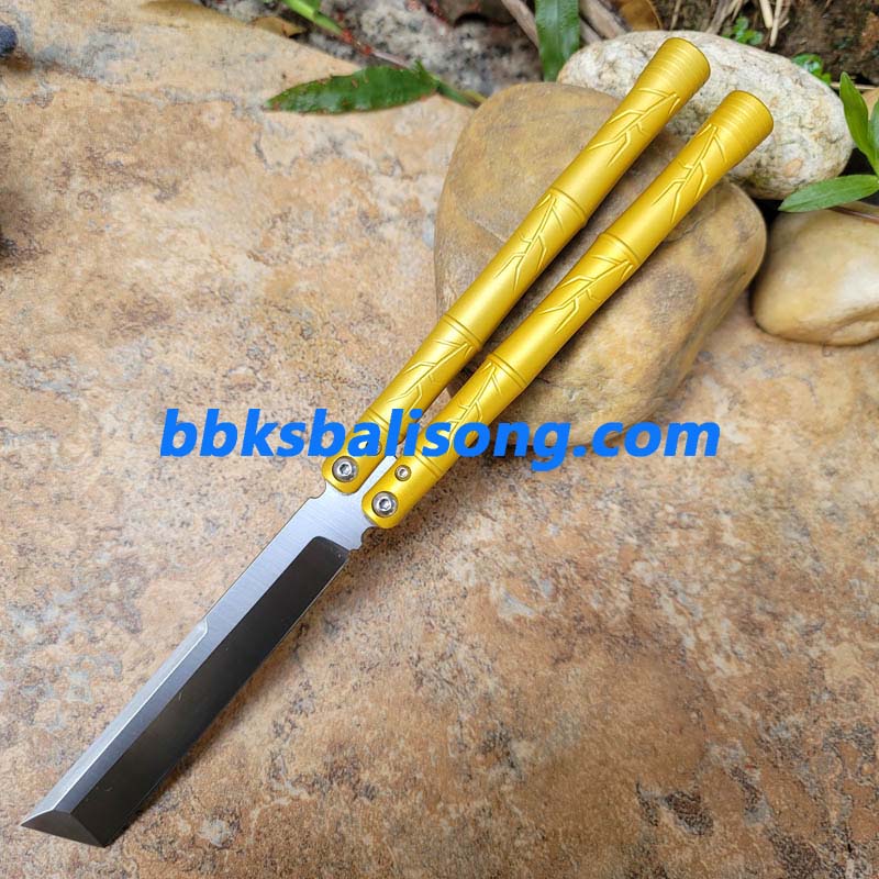 Theone Bamboo Balisong 6061 Aluminum – BBKSbalisong