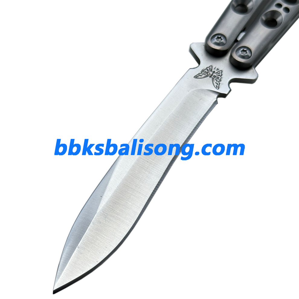 Theone Benchmade BM42 Balisong Clone Titanium Handle - BBKSbalisong