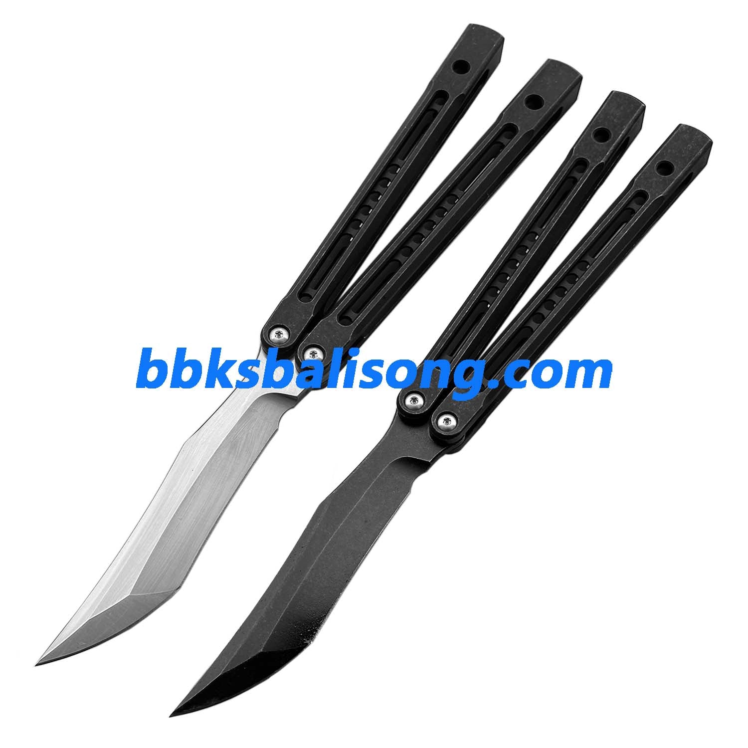 Theone Monarch V2 Balisong Clone Titanium Handle - BBKSbalisong