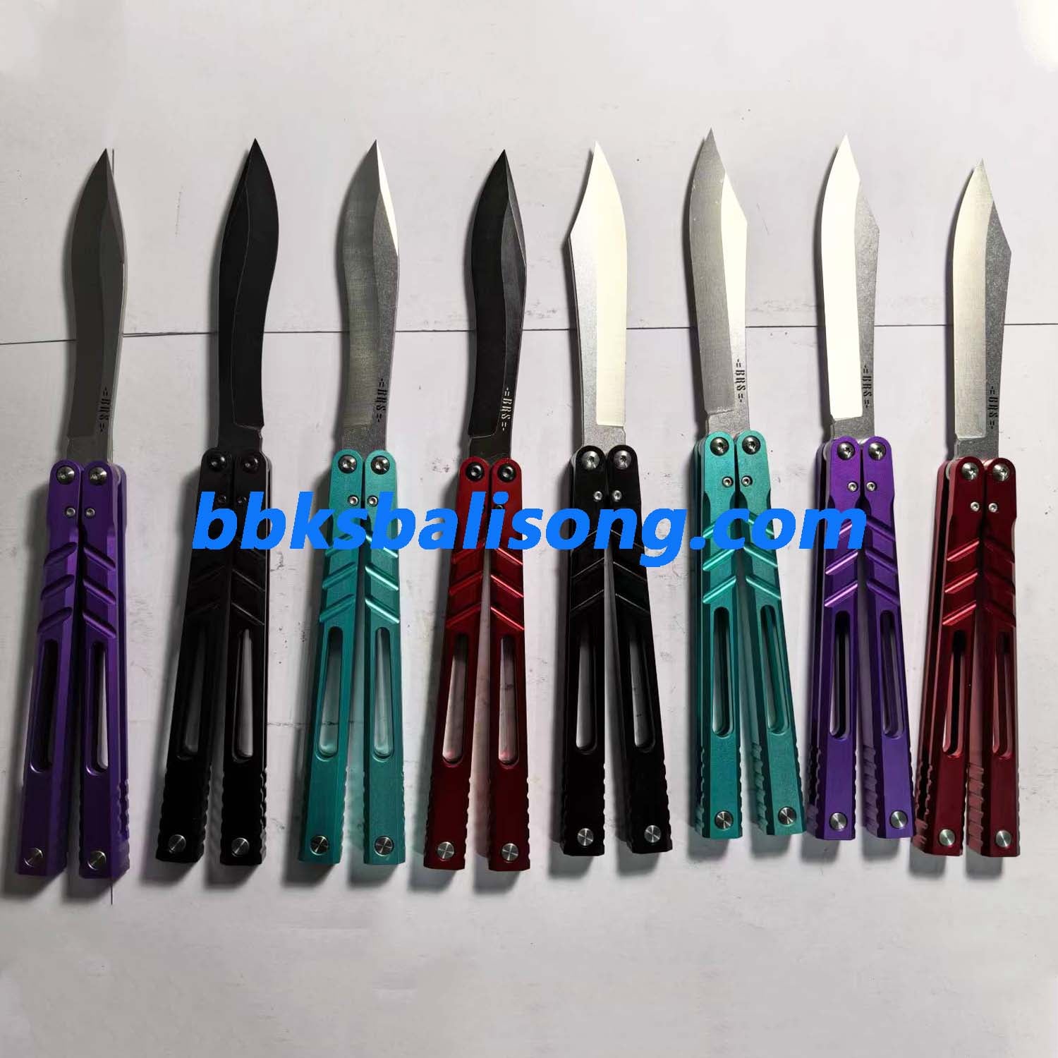 Titus CHAB Channel Alpha Beast V3 Balisong Clone 7075 Aluminum Handle