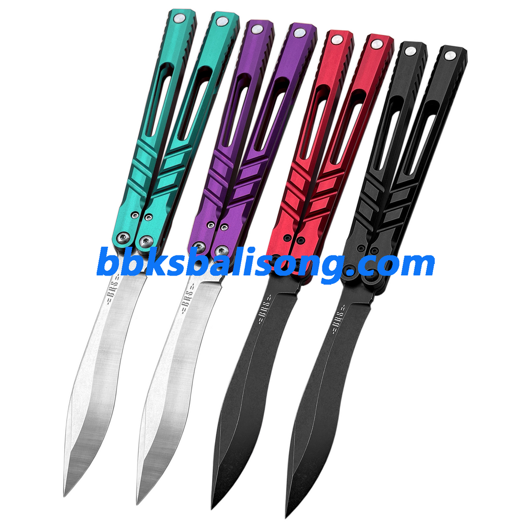 Titus CHAB Channel Alpha Beast V3 Balisong Clone 7075 Aluminum Handle