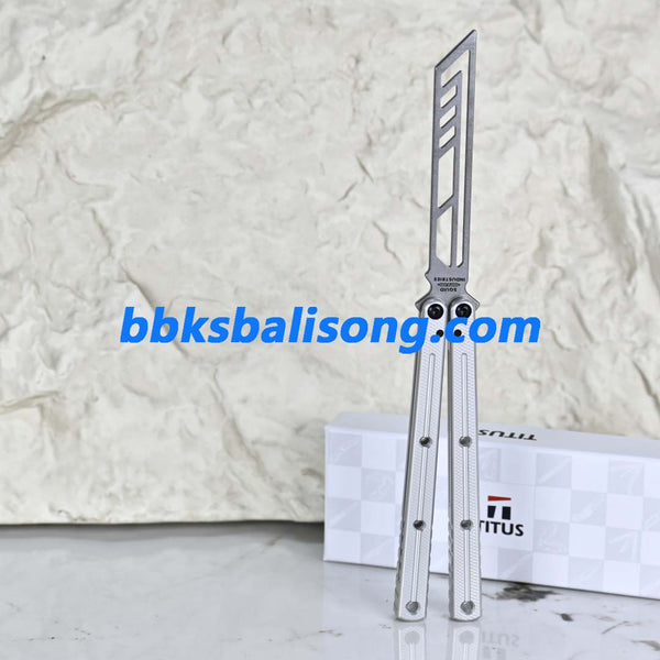 Titus kraken V3 Trainer Balisong Clone 7075 Aluminum – BBKSbalisong