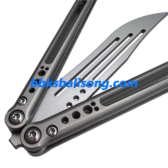 ARMED SHARK Svix Gale V4 Balisong Clone Titanium Handle – BBKSbalisong