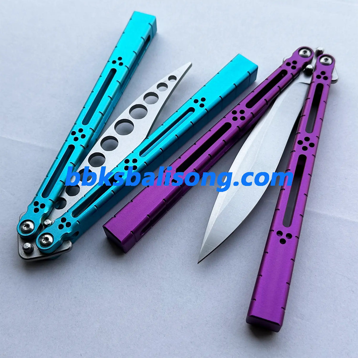 Theone Aluminum HOM Basilisk Balisong Clone - BBKSbalisong