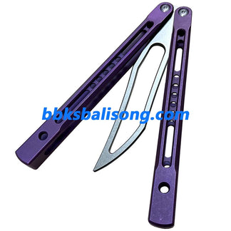 Theone Monarch V2 Balisong Clone Titanium Handle – BBKSbalisong